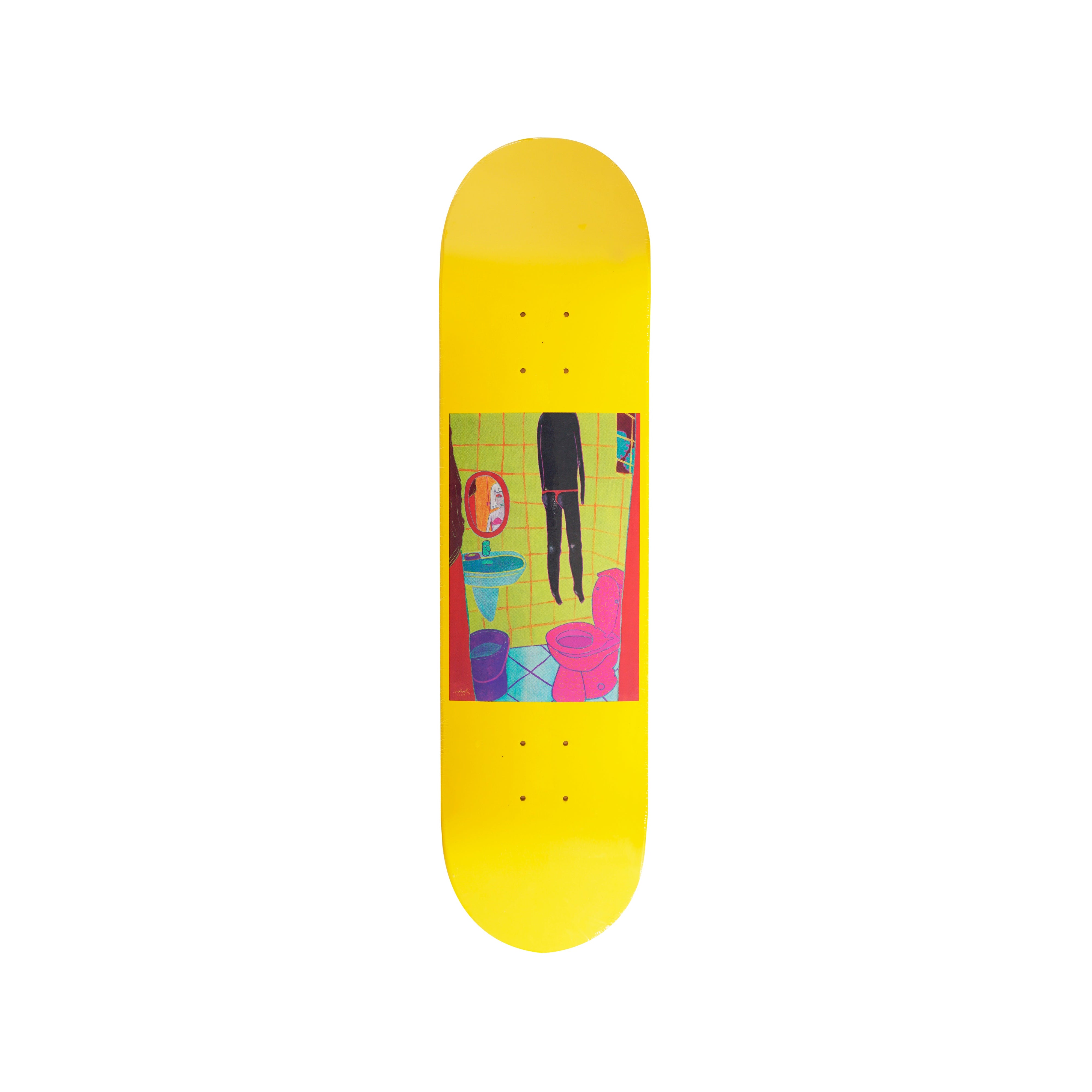 Yeokaa for PROGRESS® "Mirror Selfie" Skate Deck Yellow (2018)